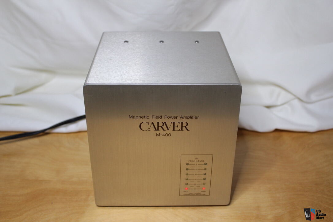 Carver M-400 Magnetic Field Power Amplifier. Restored Photo #4200815 ...
