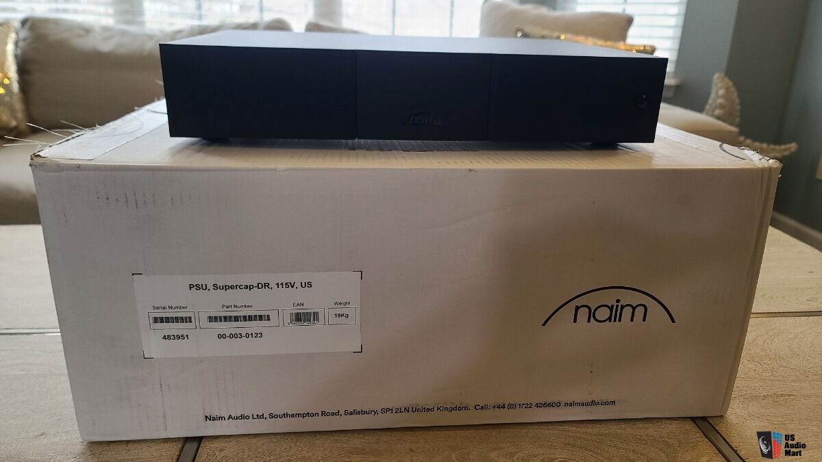 Naim Supercap DR Power Supply - Recent Serial Number (Late 2020), MINT ...