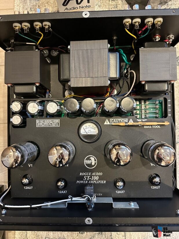 Rogue Audio Stereo 100 Dark ***with Stillpoints Ultra footers and bases ...