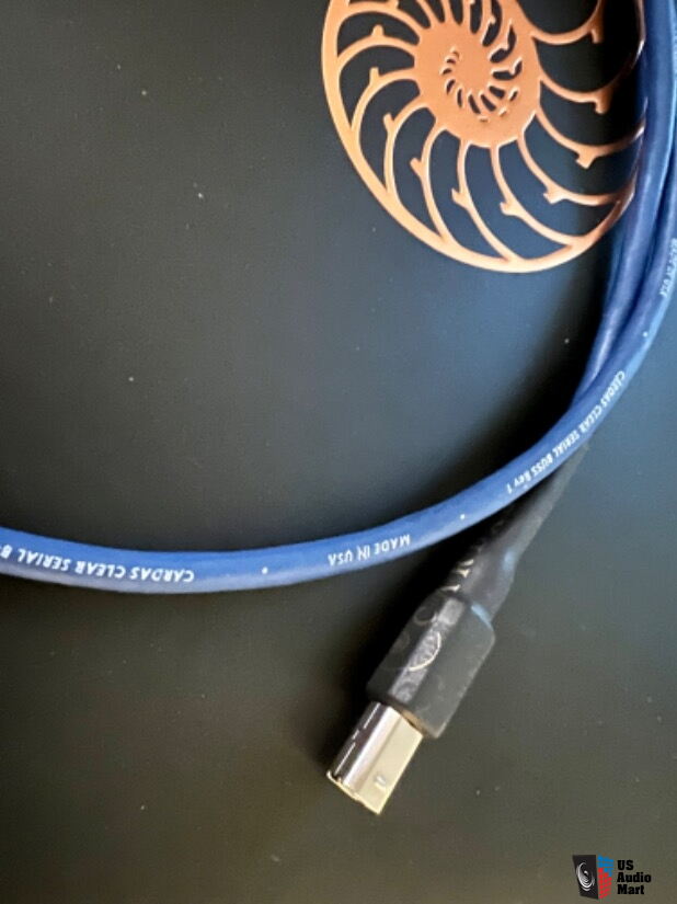 Cardas Clear and Luna Cable Orange 1m USB A-B Photo #4206353 - US Audio ...