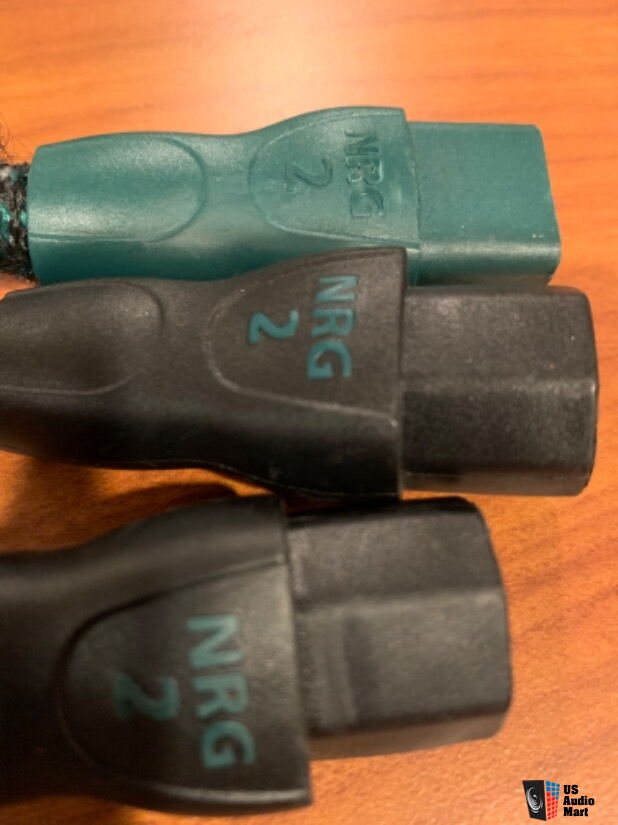 Audioquest NRG 2 Power Cables - Bundle 3 total For Sale - US Audio Mart