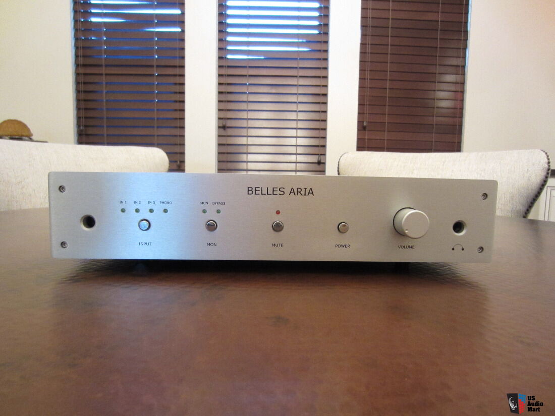 Belles ARIA preamp - silver For Sale - US Audio Mart