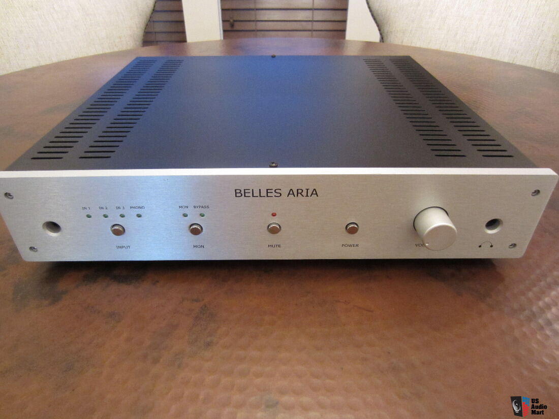Belles ARIA preamp - silver Photo #4208512 - US Audio Mart