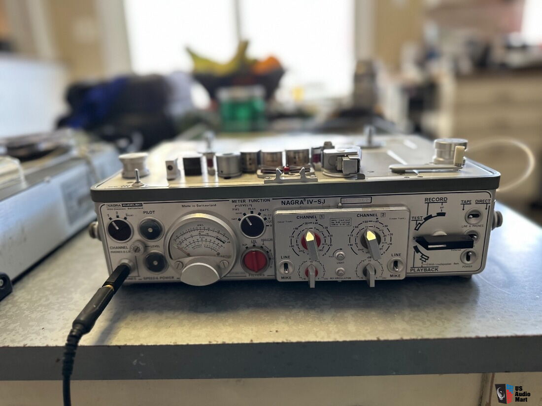 Excellent condition Nagra IV-SJ reel to reel recorder - Tested, Works ...
