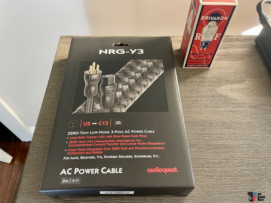 NIB | AudioQuest NRG-YR | Power Cord For Sale - US Audio Mart