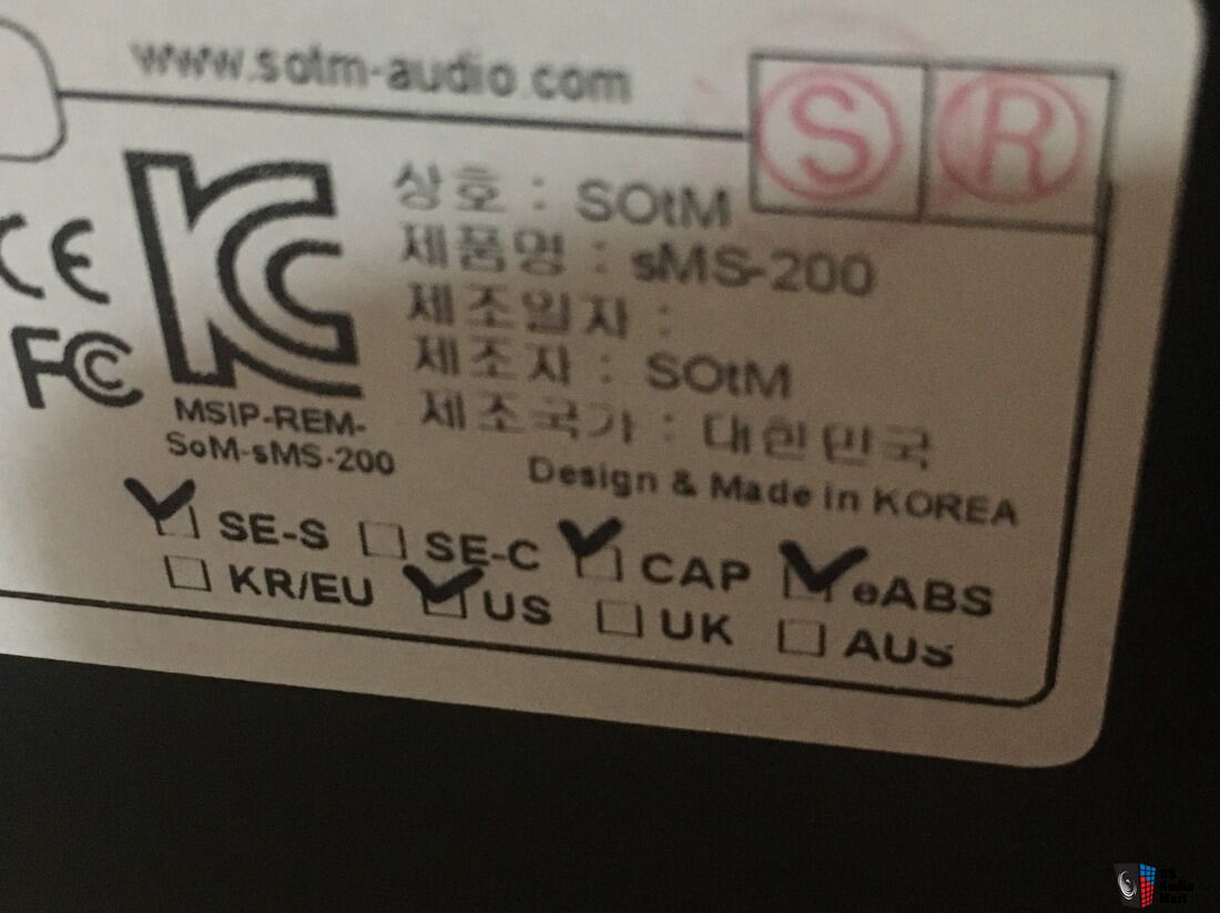 SOTM SMS-200 NEO SE Special Edition Photo #4213583 - US Audio Mart