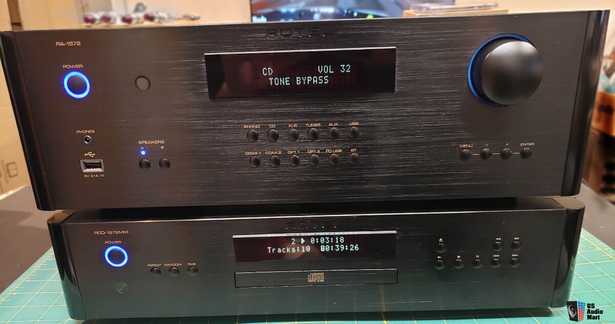 Rotel RA-1572 Integrated amp/Dac/Bluetooth w/Phono pre Photo #4213637 ...