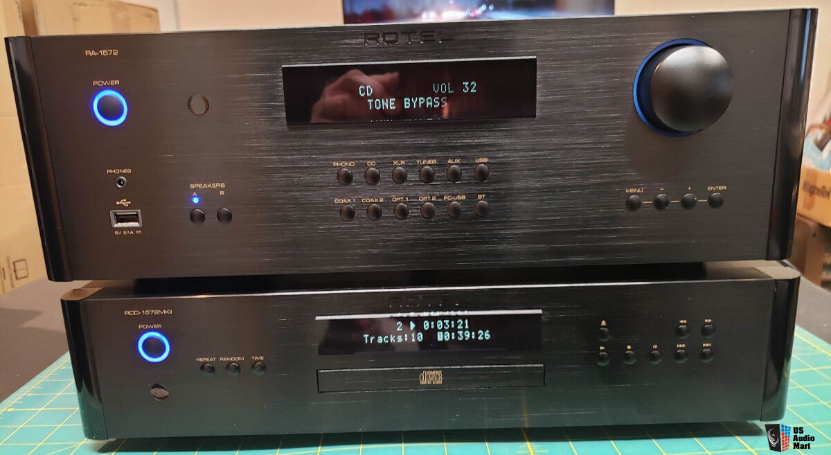 Rotel RA-1572 Integrated amp/Dac/Bluetooth w/Phono pre Photo #4213637 ...