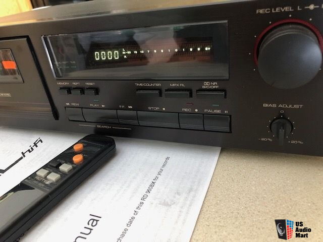 Rotel RD-960BX Cassette Deck w/Dolby B/C/ HX Pro w remote NICE little ...