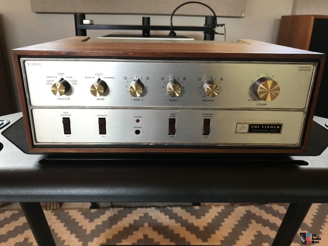 Fisher X 100 C Integrated Amplifier Completely Refurbished Photo ...