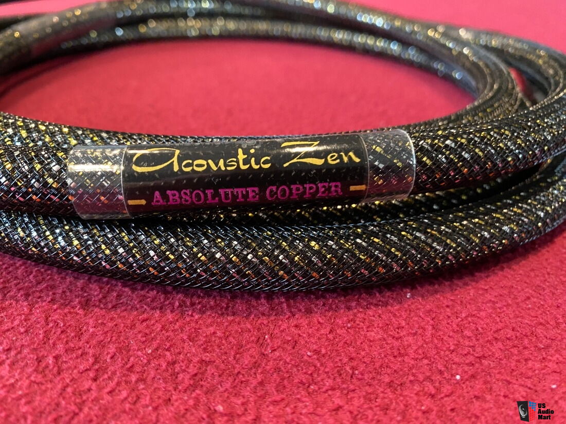 Acoustic Zen - Absolute Copper Interconnects 1.5 meter - Free Shipping ...