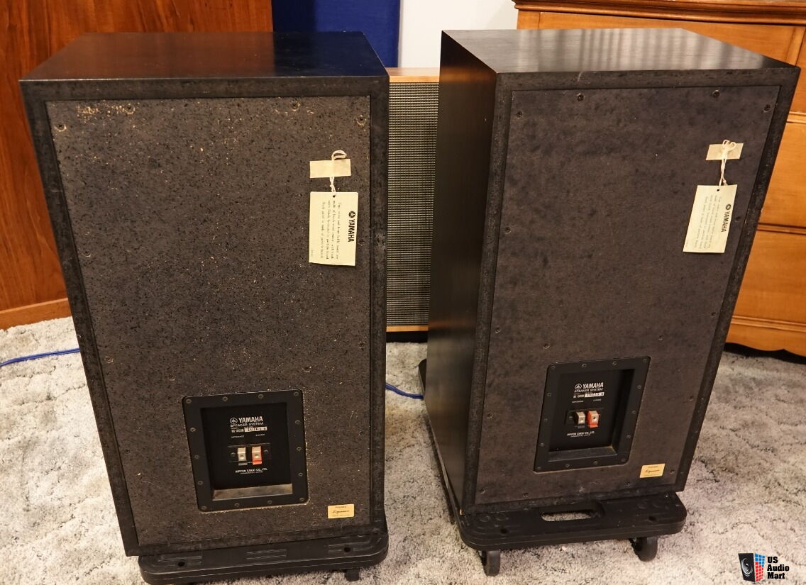 Two pairs of excellent Yamaha NS-1000M Studio Monitors- Matching Serial ...