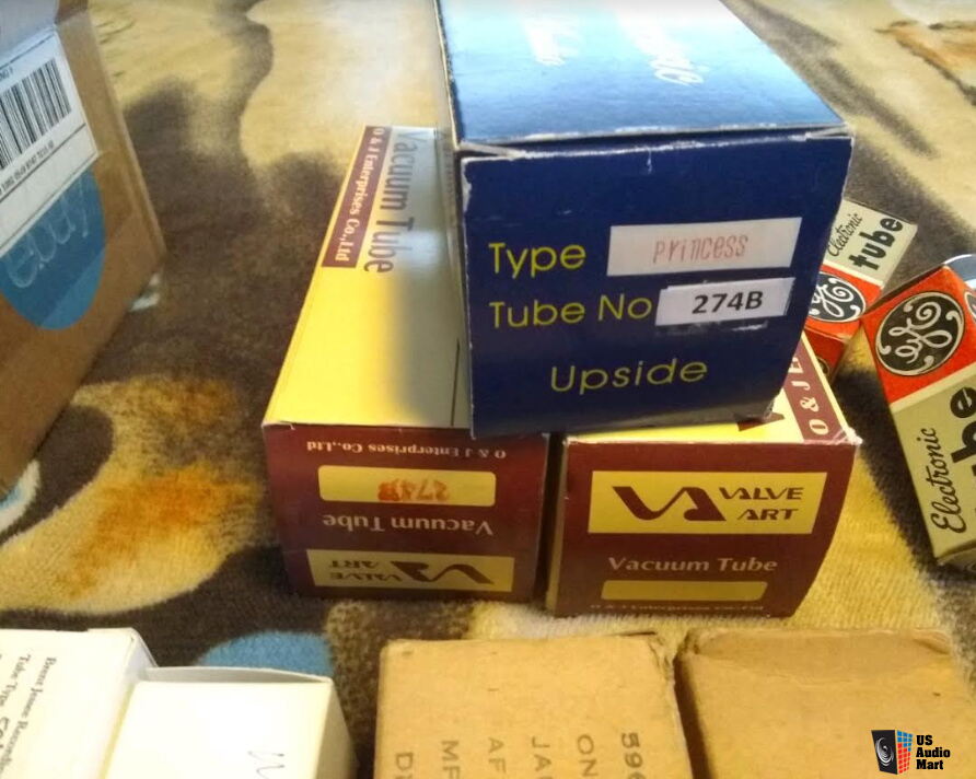 Large LOT of Audio Tubes, 81 tubes total, See List Photo #4218788 - US ...