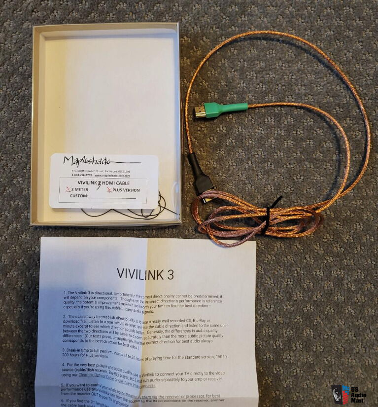 Mapleshade Vivilink 3 HDMI (Plus upgrade version), 2M Photo #4219207 ...
