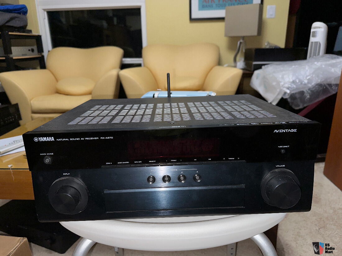 One owner Yamaha RX A870 7.2 Channel Aventage Atmos/DTS:X AV Receiver ...