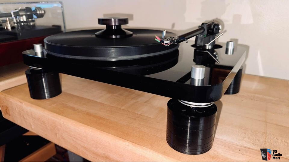 Basis Audio 2001 turntable w/rewired OEM Rega RB-250 & Basis Reflex ...