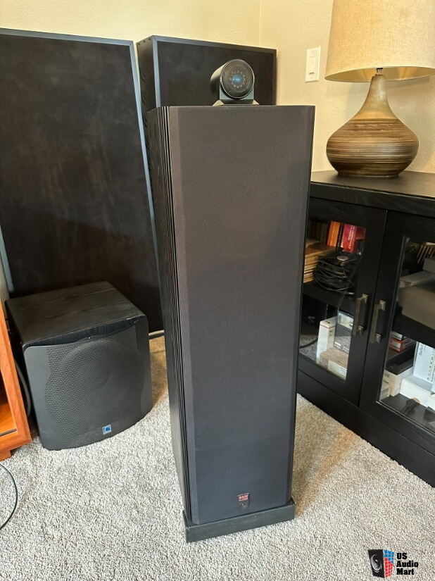 Bowers & Wilkins (B&W) Matrix 804 Speakers, Black with Sound Anchor ...