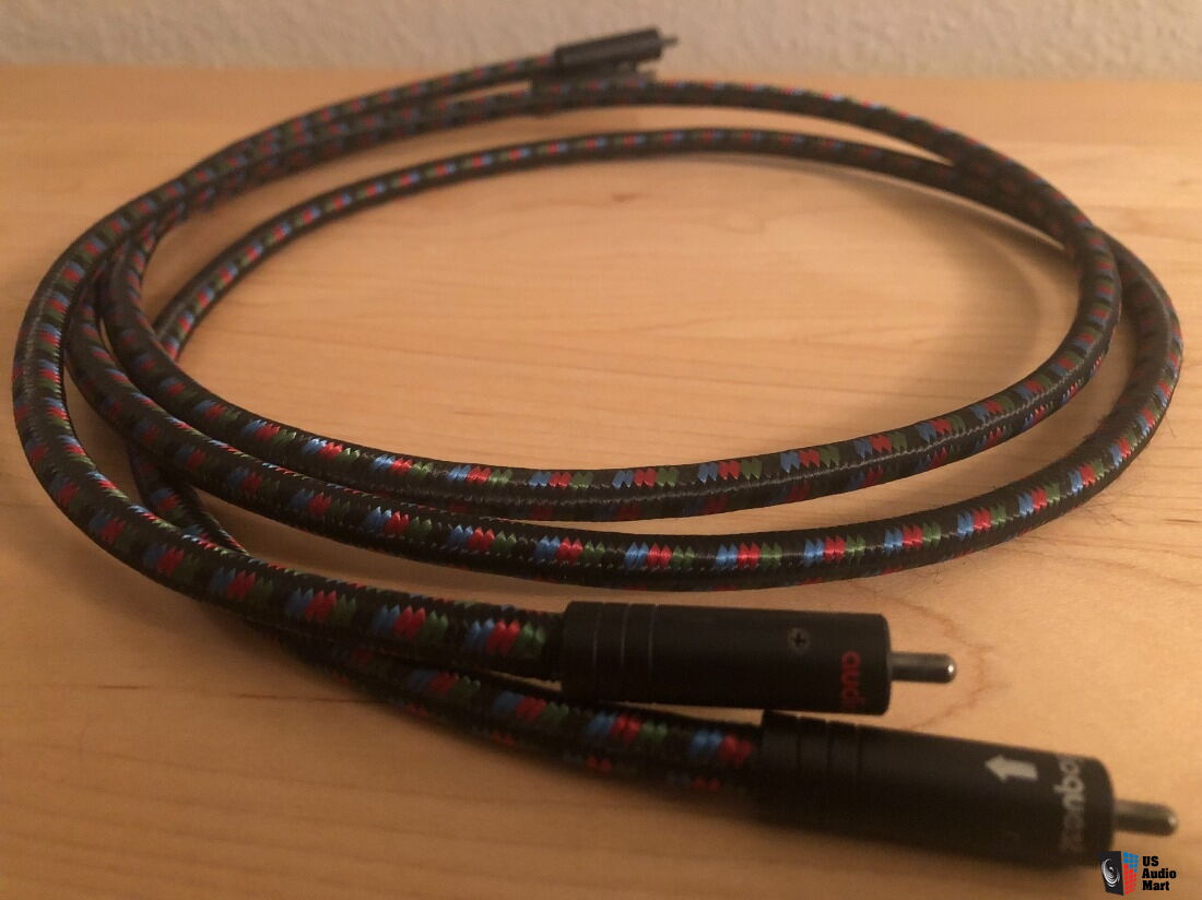 AudioQuest VIPER RCA Interconnects (1-meter pair = 39.4" Length) "Free ...