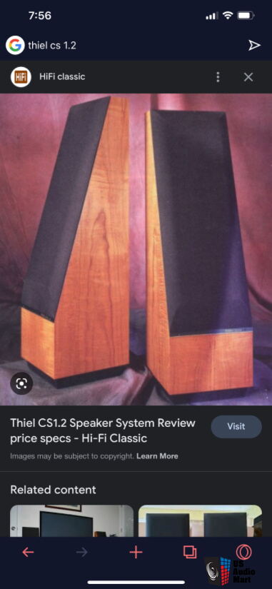 Thiel CS1.2 For Sale - US Audio Mart