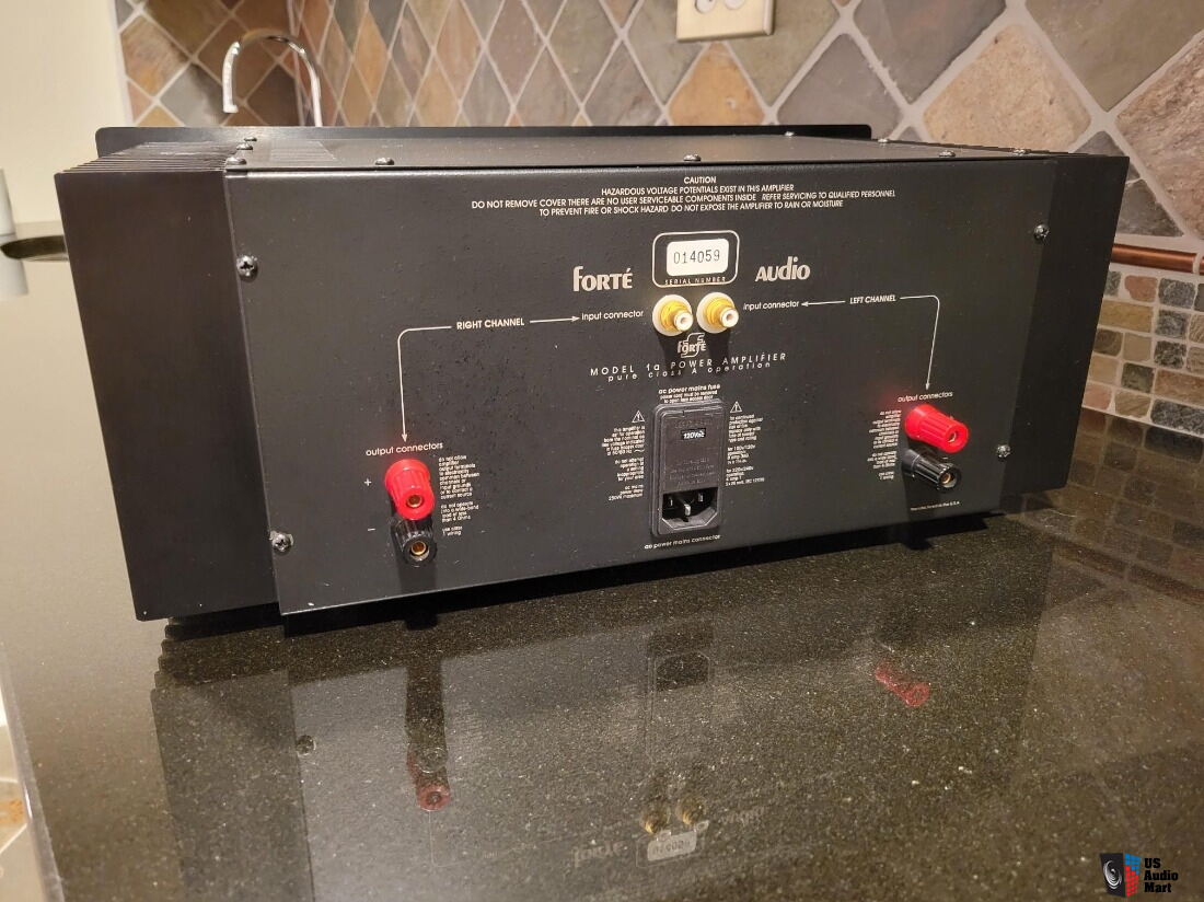 Forte Model 1a Power Amplifier - 50W Pure Class A Operation (014059 ...