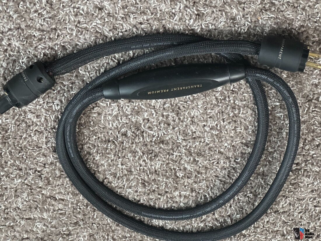 Transparent Audio Premium Power Cord 2m For Sale - US Audio Mart