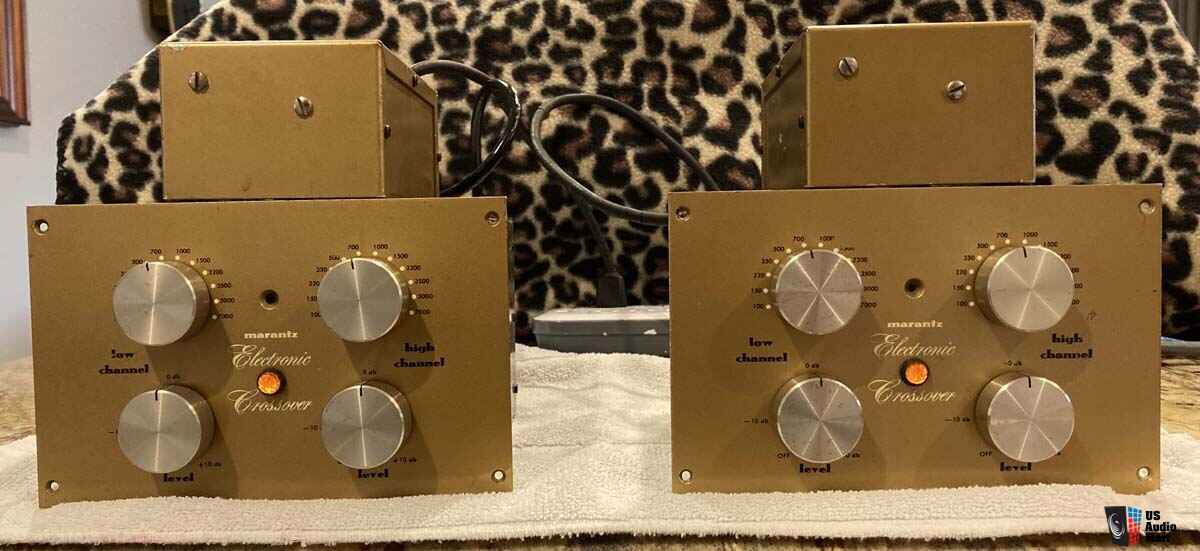 REDUCED ...Pair of Marantz Model 3 Electronic Crossovers and Model 4 ...