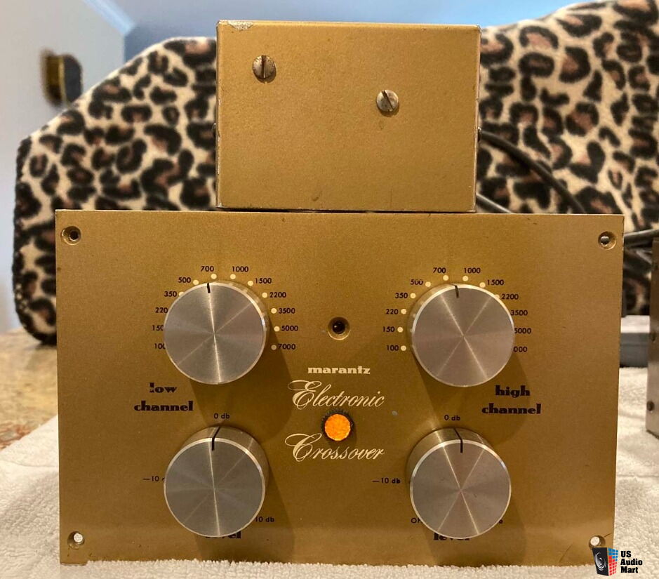 Pair of Marantz Model 3 Electronic Crossovers and Model 4 Power ...