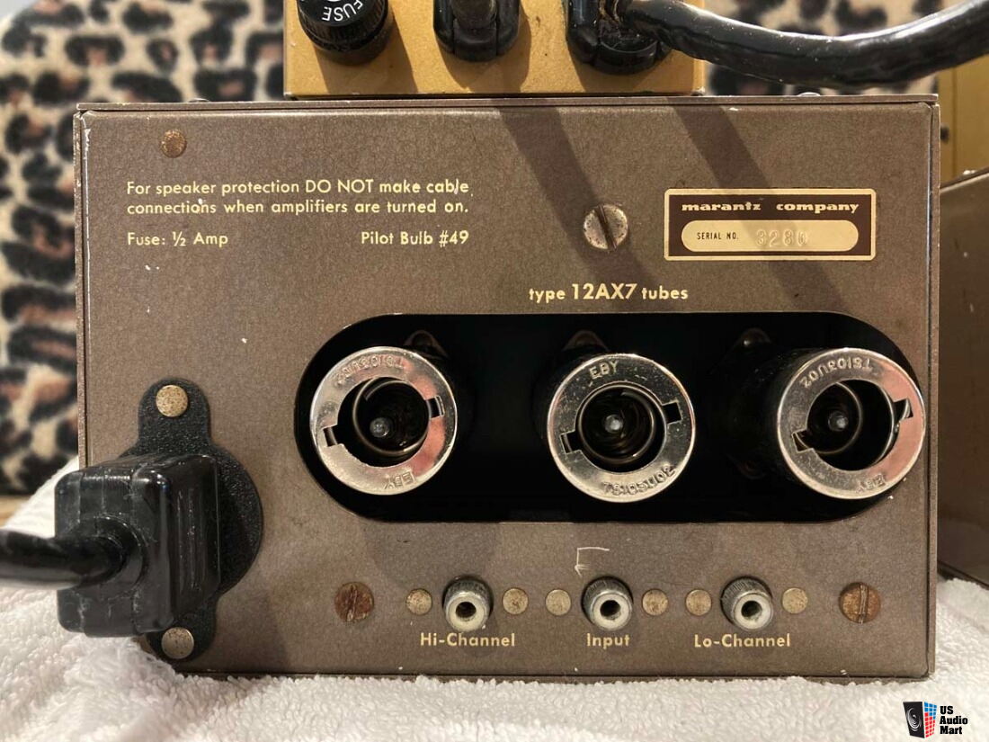 Pair of Marantz Model 3 Electronic Crossovers and Model 4 Power ...