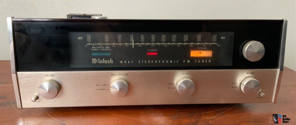 McIntosh MR67 tube stereo fm tuner Photo #4228738 - UK Audio Mart