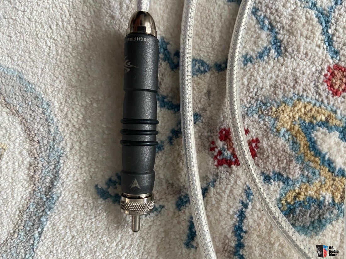 High Fidelity Cables Ultimate Reference Helix RCA interconnects (1.5m ...