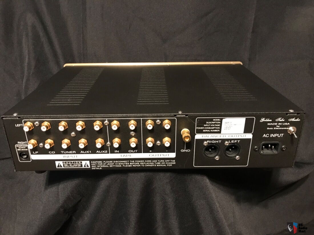 Golden Tube Audio SEP-1 Preamp Photo #4229951 - US Audio Mart