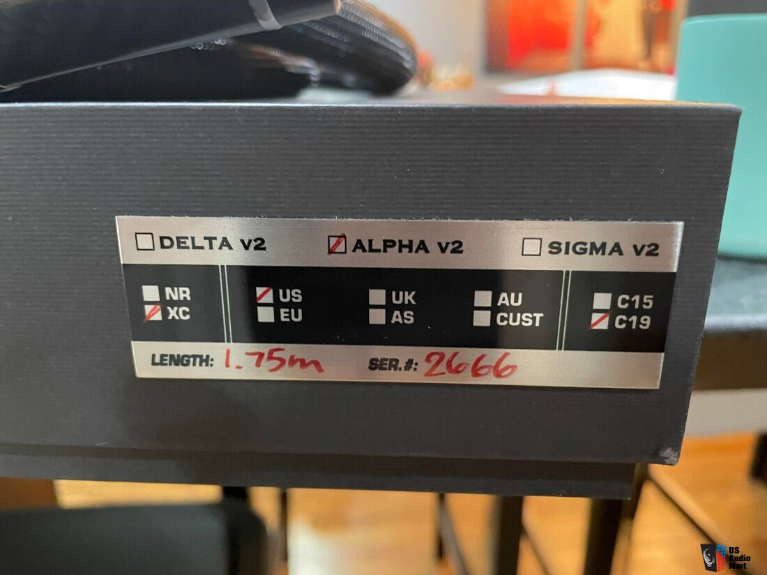 Shunyata Alpha v2 XC C19 Photo #4230322 - US Audio Mart
