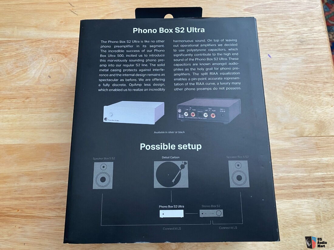 Pro-Ject Phono Box S2 Ultra (Silver) Photo #4231046 - US Audio Mart
