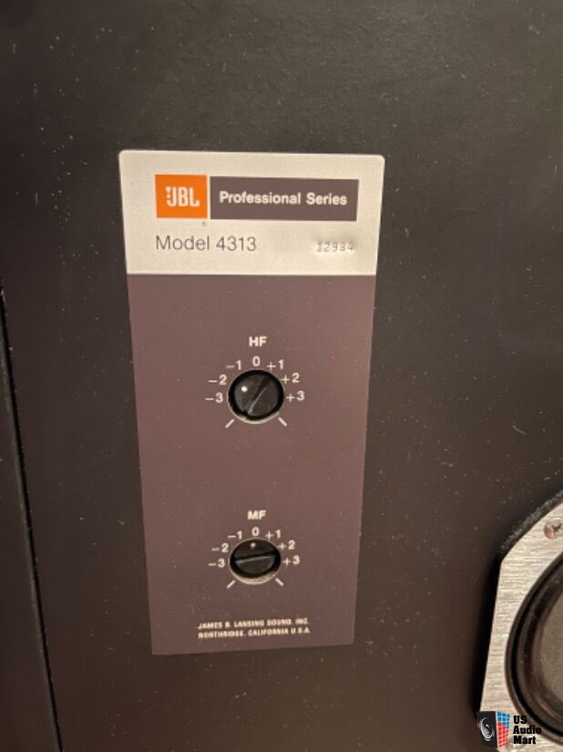 JBL 4313a Studio Monitors - open to offers Photo #4231686 - US Audio Mart