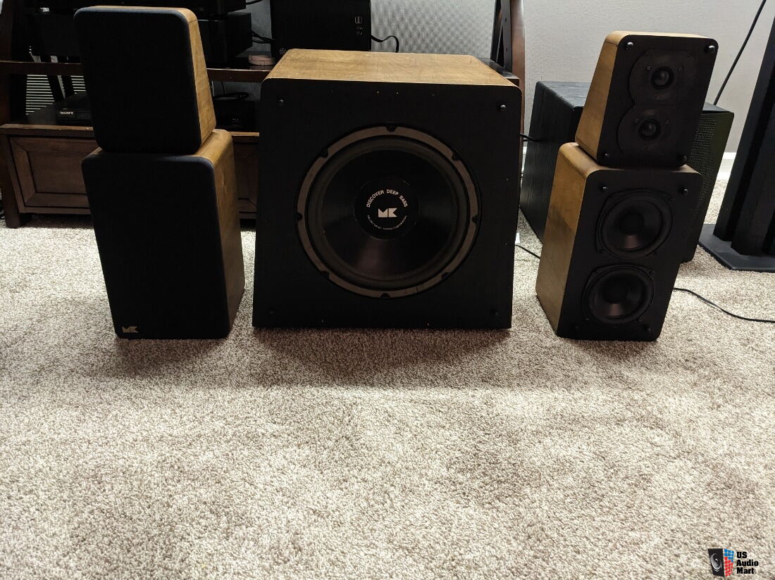 M&K S1B and V2B /// Miller and Kreisel speakers and subwoofer For Sale ...
