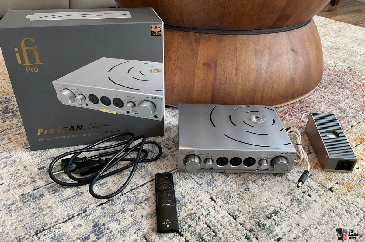 iFi Pro iCAN Signature & iPower Elite Photo #4232242 - US Audio Mart