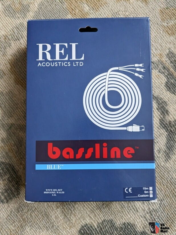 REL Acoustics Bassline Blue 6 Meter Photo #4234543 - US Audio Mart