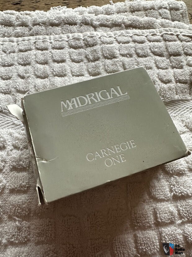 Madrigal Carnegie One MC cartridge FOR RETIP For Sale - US Audio Mart
