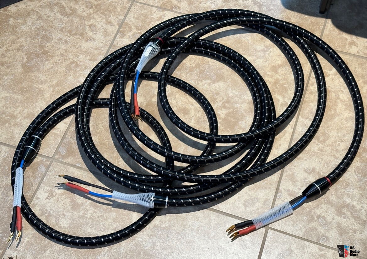 Furutech DSS-4.1 Speaker Cable with heavy duty Furutech Gold Spade ...