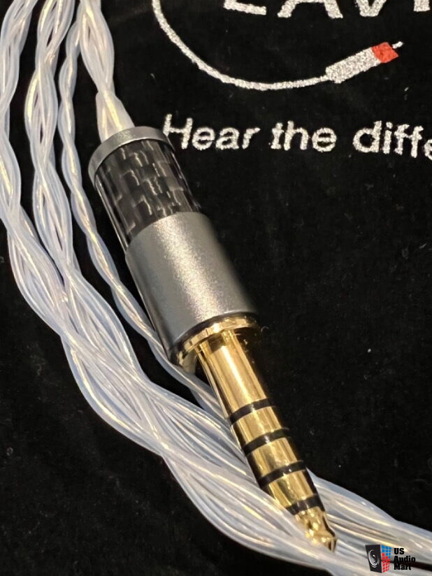 Lavricables Reference Silver Audeze Euclid Upgrade Cable (MMCX / 4.4mm ...
