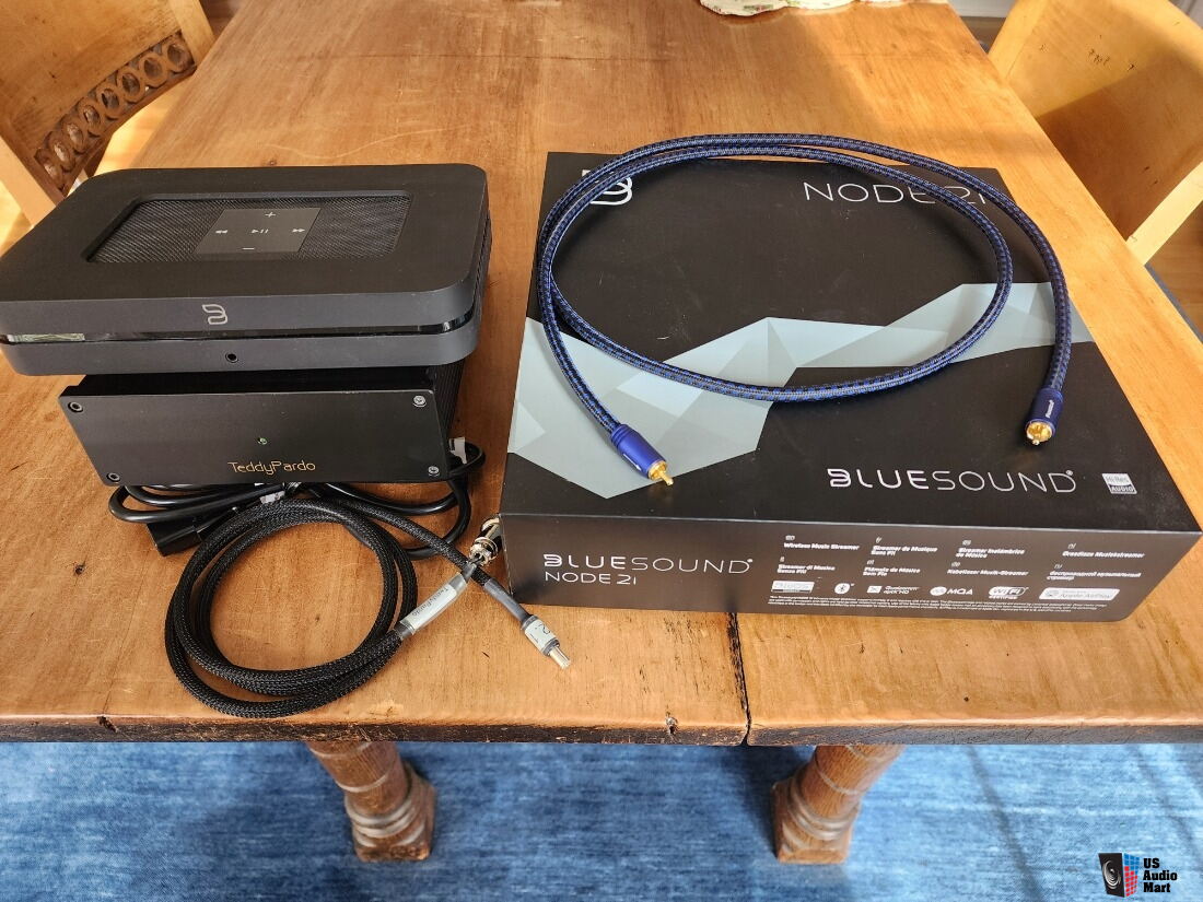 Upgraded Bluesound Node 2i DAC & Streamer -Teddy Pardo power supply ...