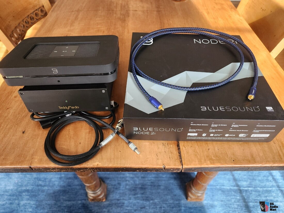 Upgraded Bluesound Node 2i DAC & Streamer -Teddy Pardo power supply ...