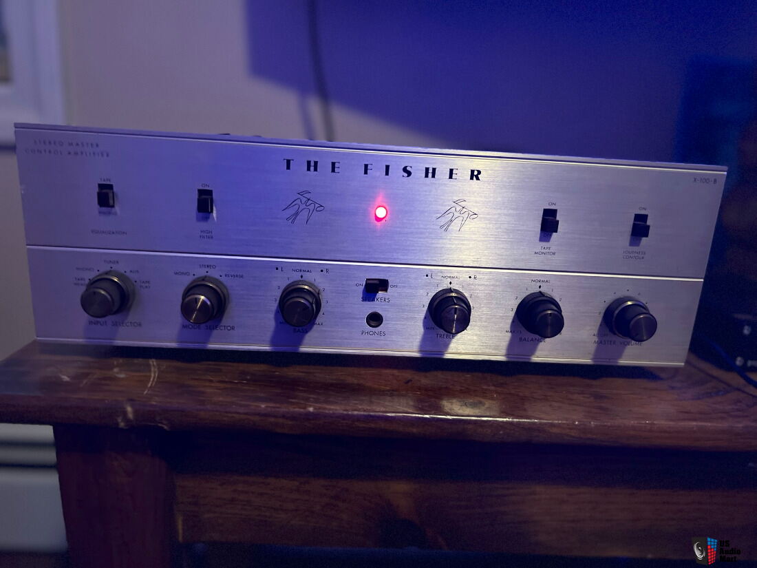 The Fisher X-100-B Integrated Tube Amplifier Photo #4237568 - US Audio Mart
