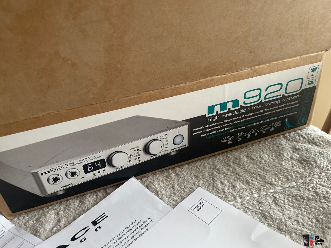 Grace Design m920 DAC and headphone amp Photo #4237687 - Canuck Audio Mart
