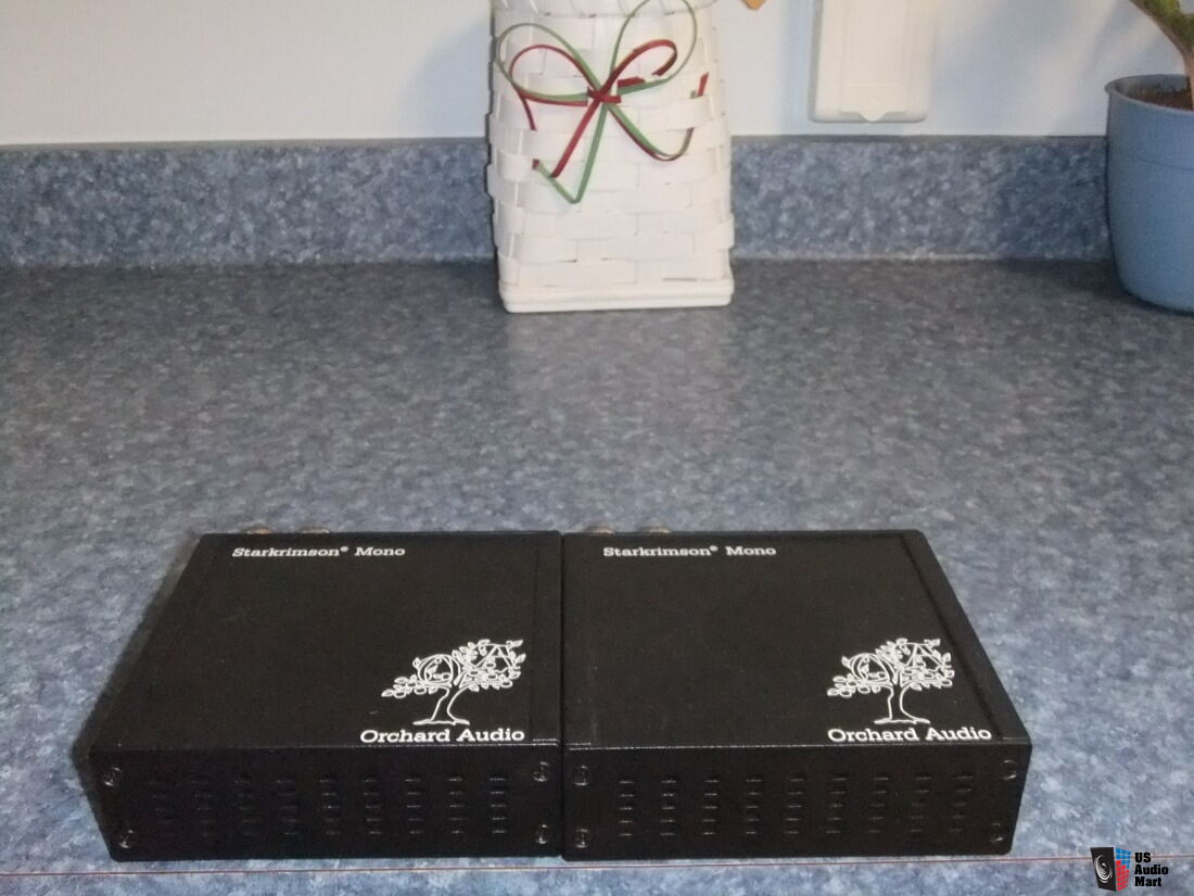 Orchard Audio Starkrimson Monoblock Amps W/upgraded power supply and ...