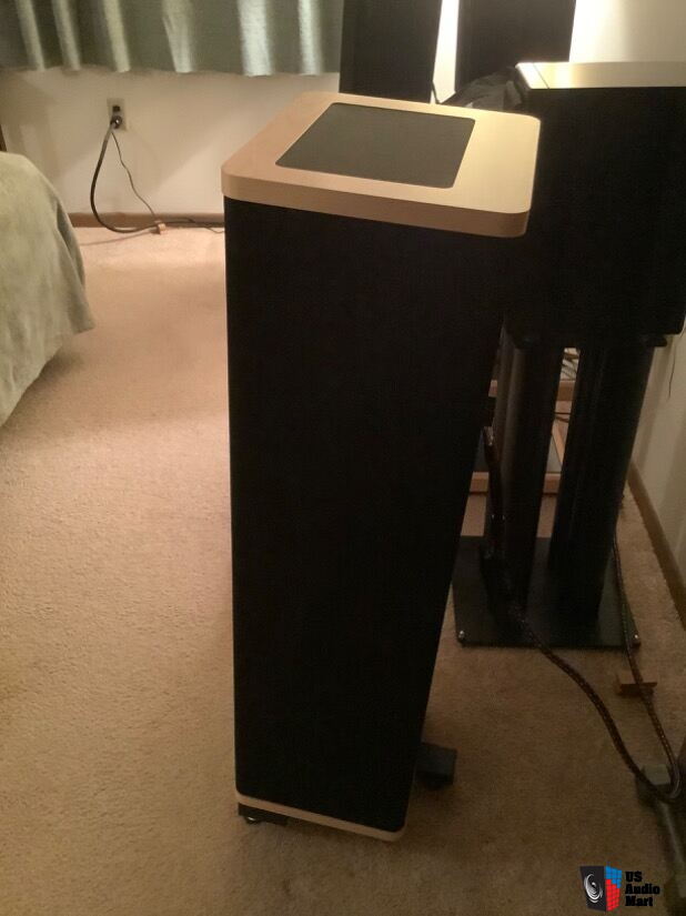 Vandersteen 1Ci Loudspeakers Maple & Black w/ SA Stands - Original ...