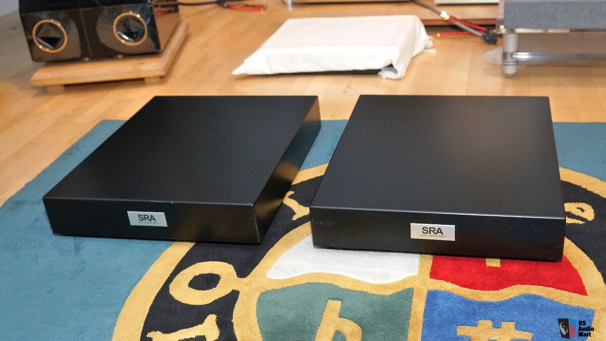 Silent Running Audio (SRA) amps stands Dealer Ad - US Audio Mart