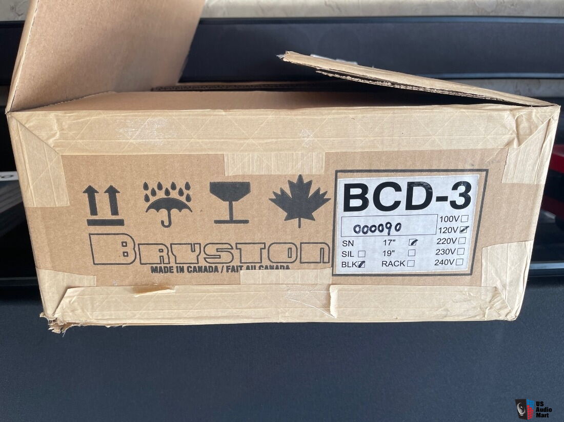 Bryston BCD-3 CD Player with remote Photo #4242129 - US Audio Mart