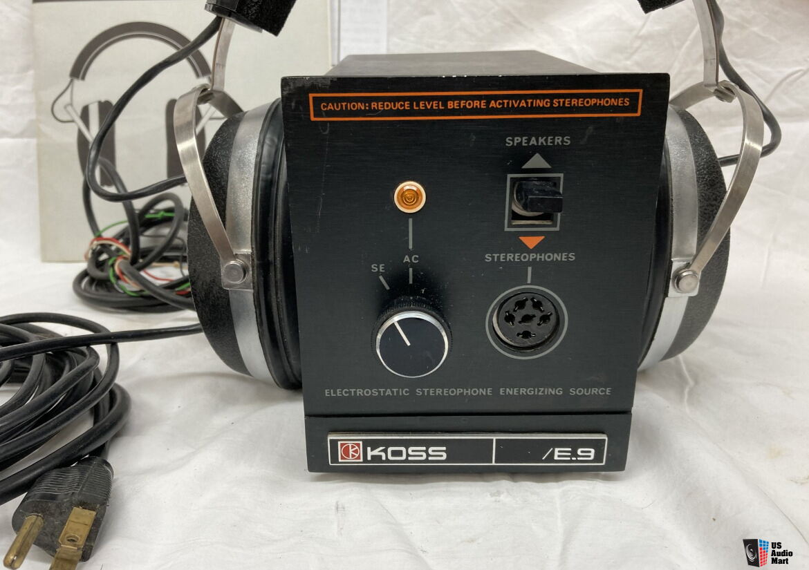 Koss ESP 9 headphones and E9 Energizer Photo #4242161 - US Audio Mart