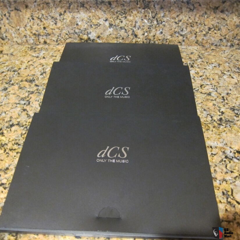 dCS Paganini 4 box Stack - CD/SACD Transport, DAC, Upsampler & Clock in ...